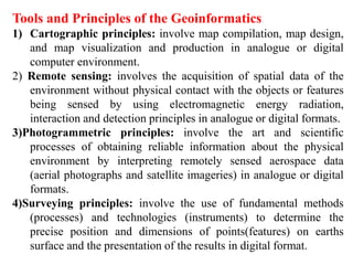 Geoinformatics For Precision Agriculture | PPTX
