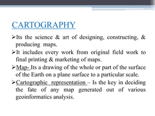 Geoinformatics (1) | PPTX