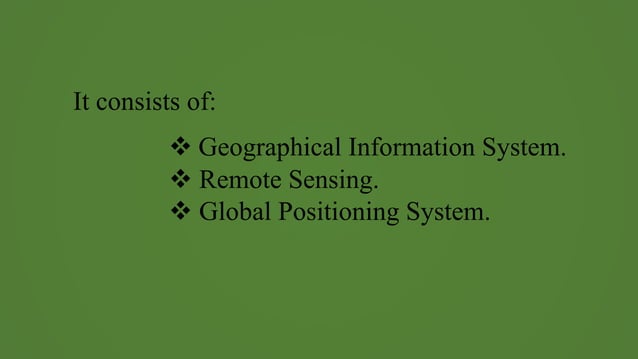 Geoinformatics ppt | PPTX