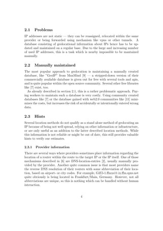 IP Geolocation | PDF