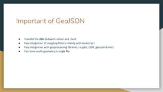 Introduction to GeoJSON | PPT