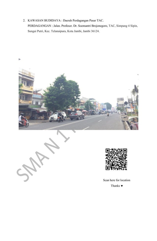 RTRW : kawasan budidaya dan kawasan lindung kota jambi | PDF