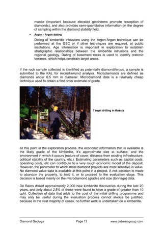 Geokniga Diamond Geology | PDF