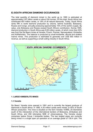Geokniga Diamond Geology | PDF