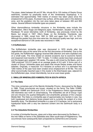 Geokniga Diamond Geology | PDF