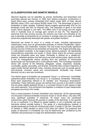 Geokniga Diamond Geology | PDF