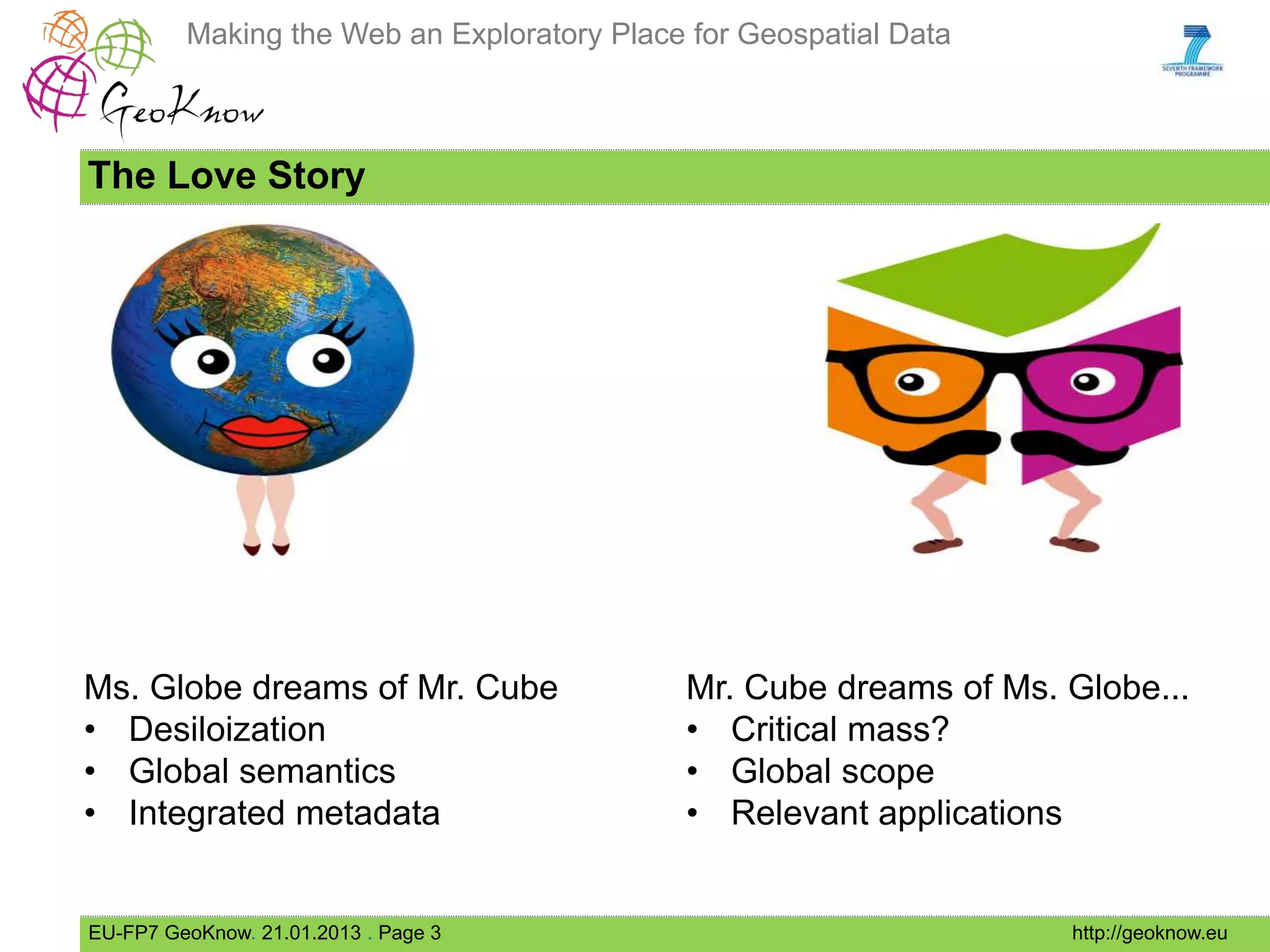 GeoKnow: Making the Web an Exploratory Place for Spatial Data | PPTX
