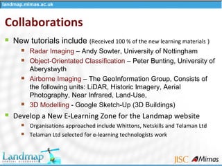 GeoKnowledge: Providing E-Learning Resources for UK Academia | PPT