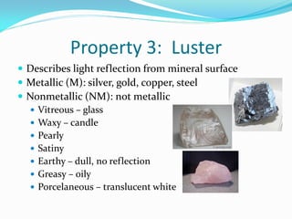 Mineral Lecture | PDF