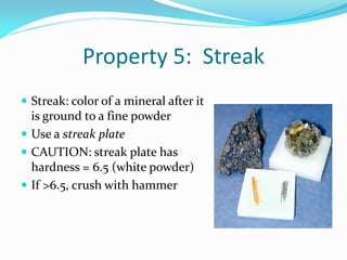 Mineral Lecture | PDF