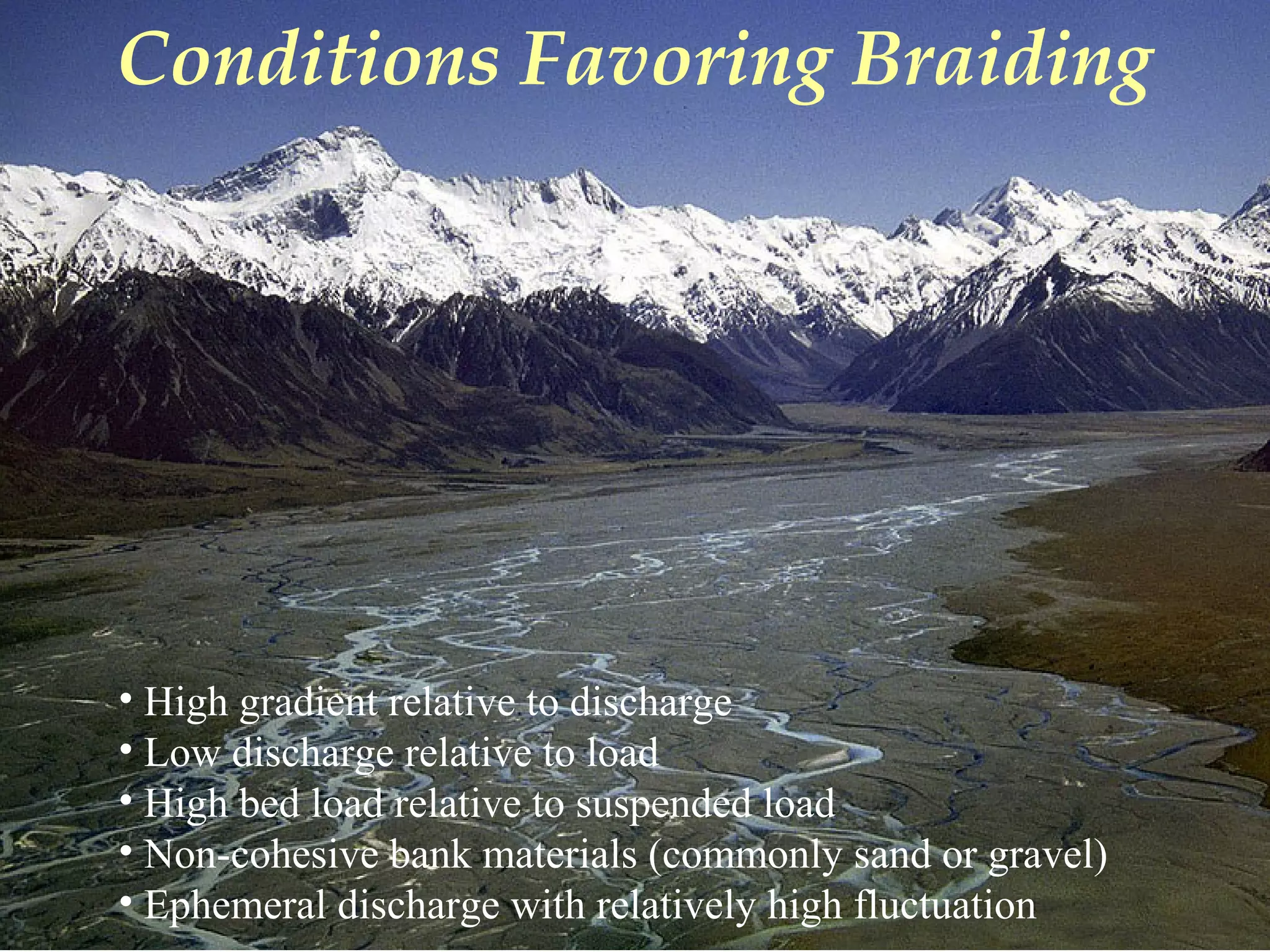 Braided Fluvial Systems | PPT