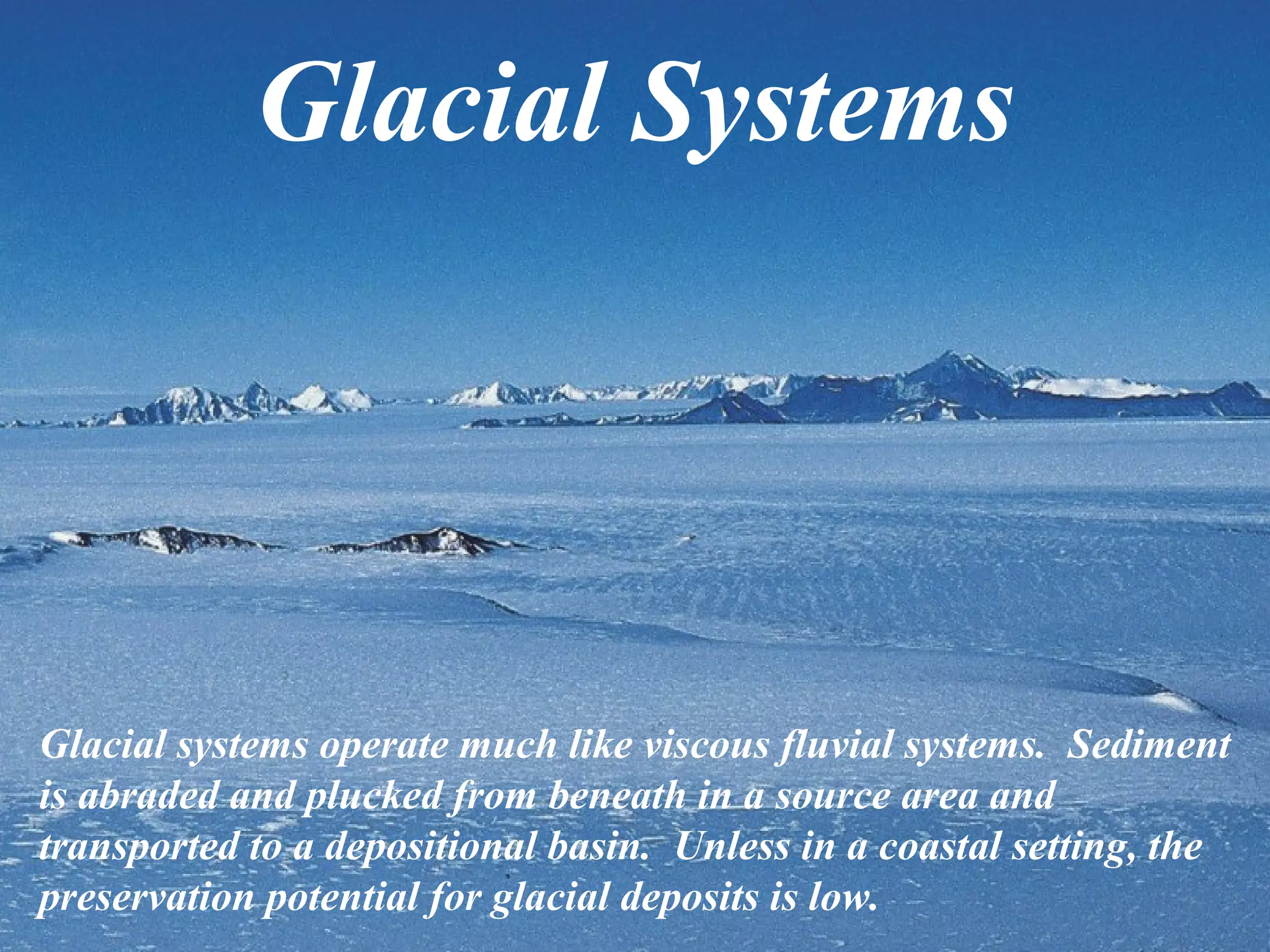 Glacial Systems | PPT