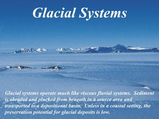 Glacial Systems | PPT