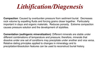 Lithification Definition