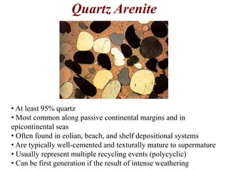 Classification of Sandstone | PPTX