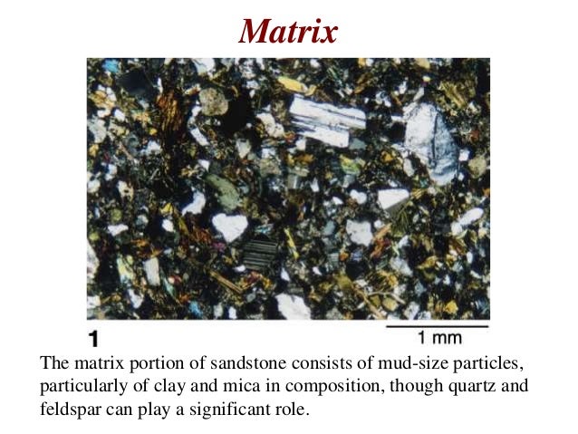 Classification of Sandstone