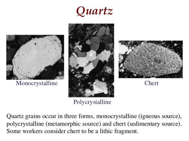 Classification of Sandstone