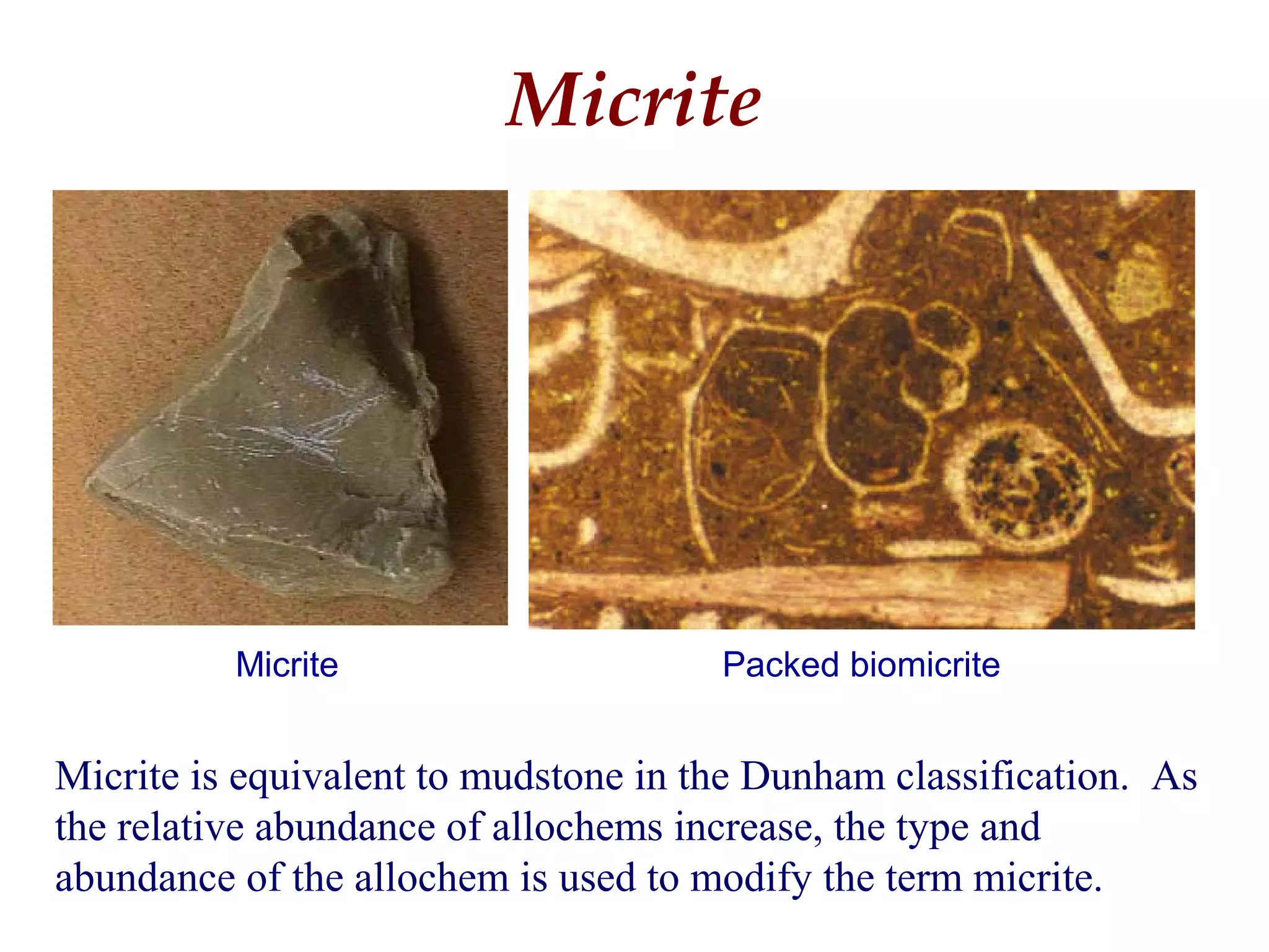 Classification of Carbonates | PPT