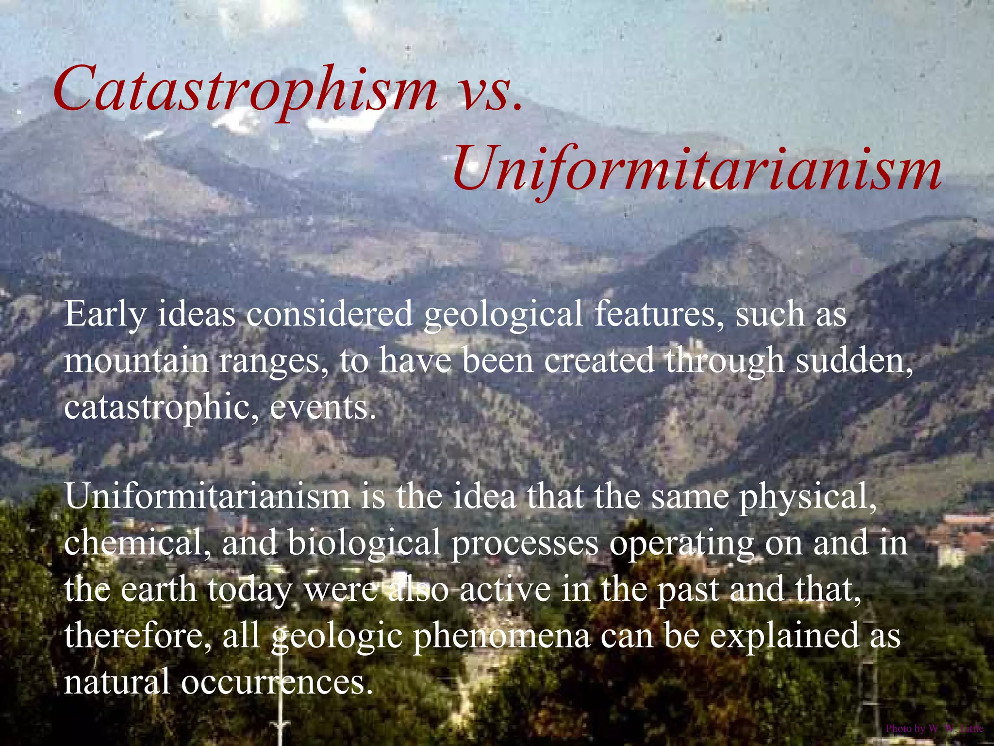 Geomorphology Topic 1 (Part 1) - Basic Concepts | PPT