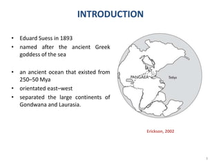 Evolution of Tethys Ocean | PPTX