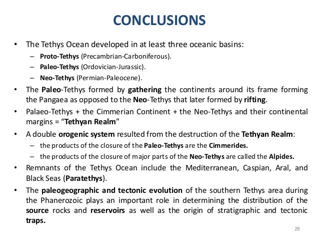 Evolution Of Tethys Ocean