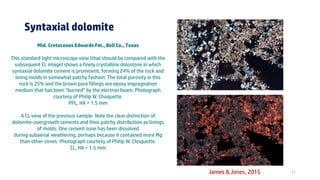 Dolomite; Petrography & Geochemistry | PDF