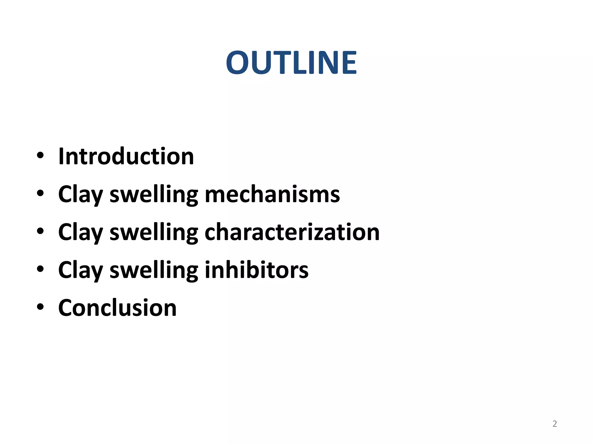 Preventing Clay Swelling | PDF