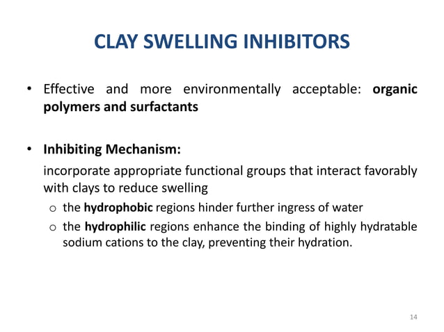 Preventing Clay Swelling | PDF | Chemistry | Science