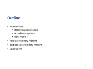 ACCRETIONARY PRISM MODEL OF DOLOMITIZATION? | PPTX
