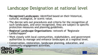 GEOLAND Landscape Policy Case Study: Flanders | PPT