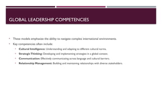 Geo Leadership Competency model in .pptx