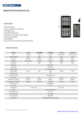 Geo led catalogue final | PDF