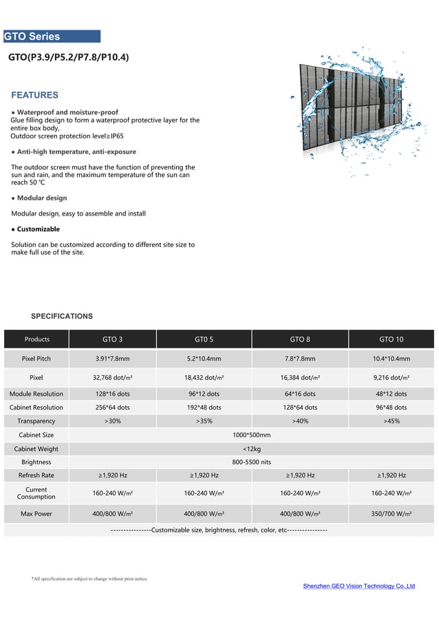 Geo led catalogue final | PDF