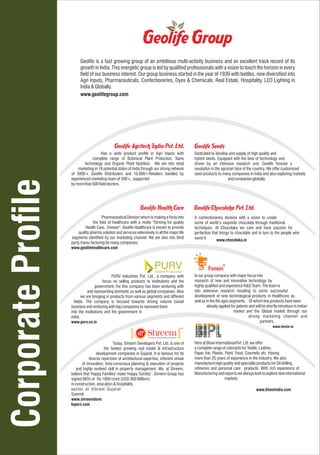 Geolife brochure | PDF