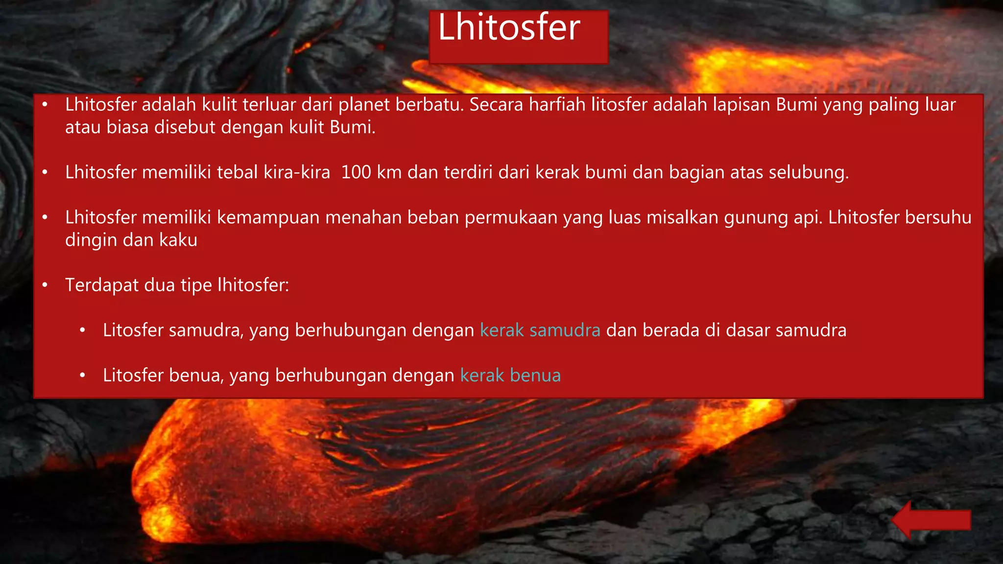 Geografi SMA, Struktur lapisan bumi | PPTX