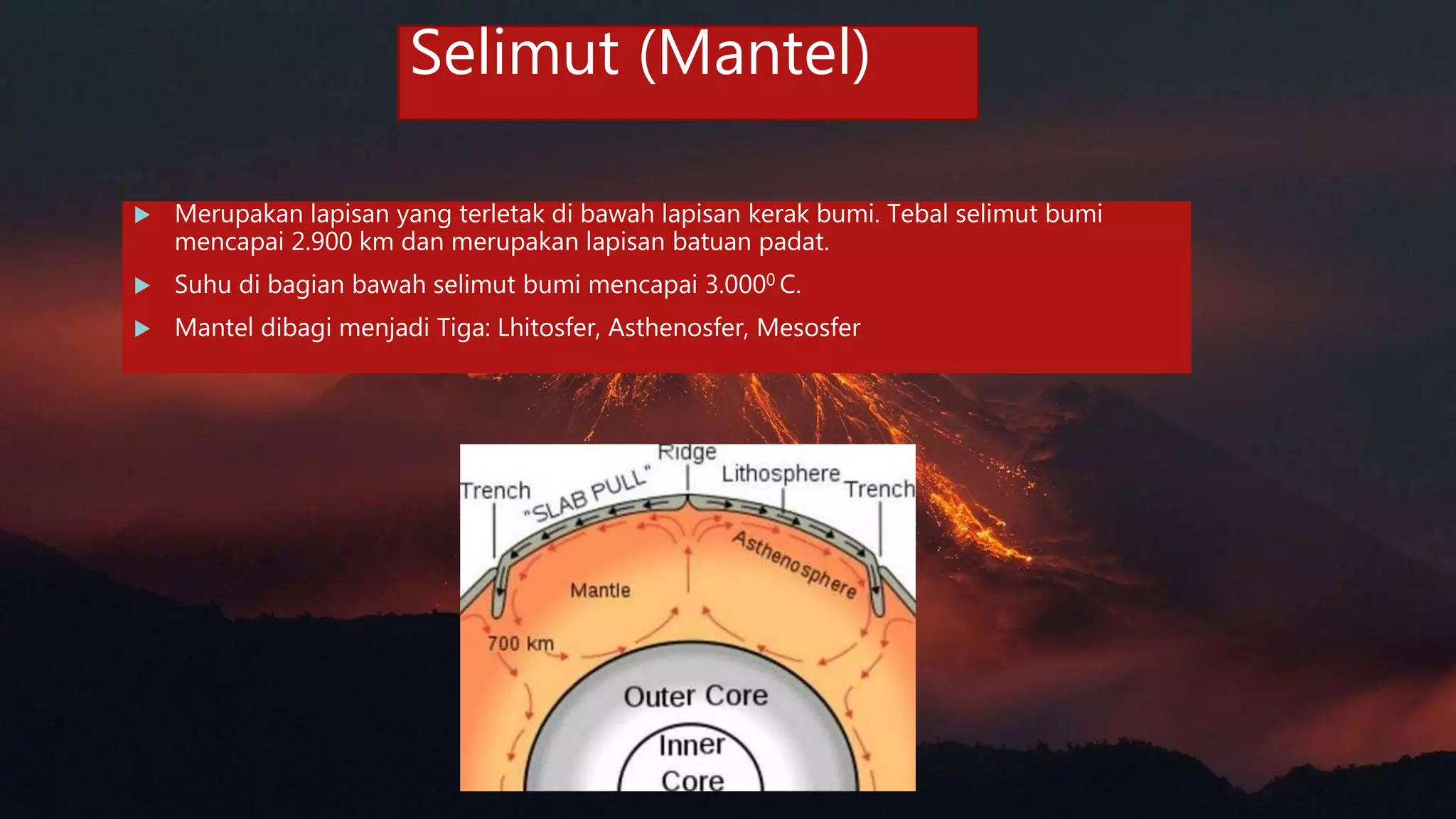 Geografi SMA, Struktur lapisan bumi | PPTX