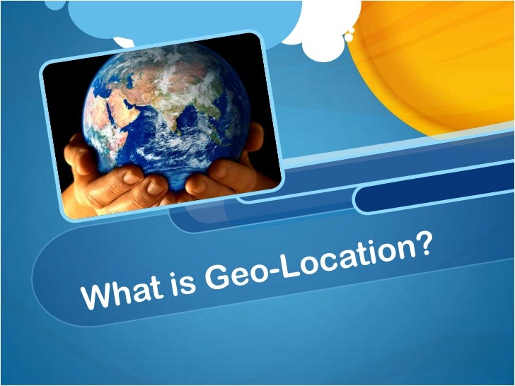Geo-Location #mkt3730