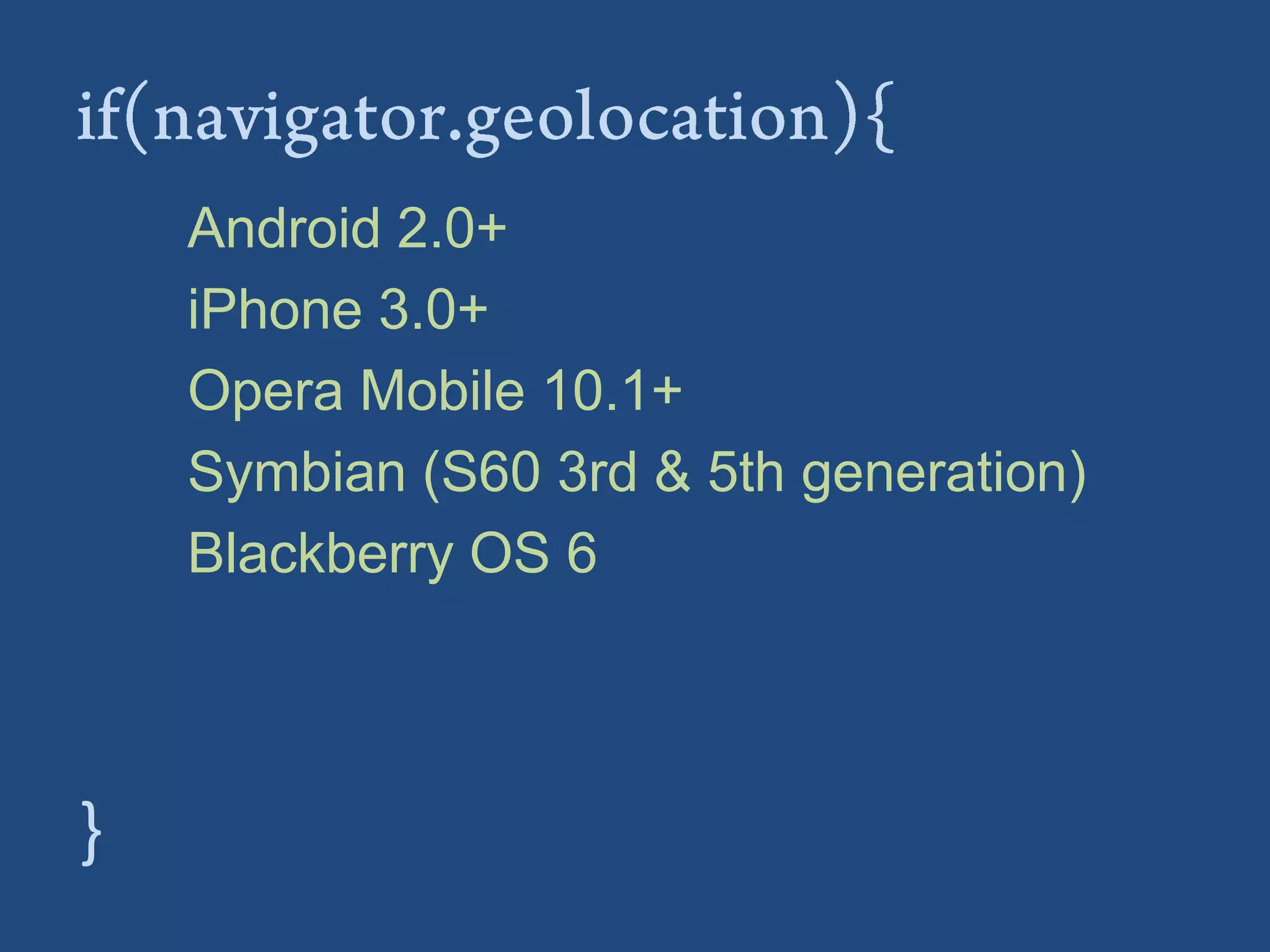 Geolocation | PPTX