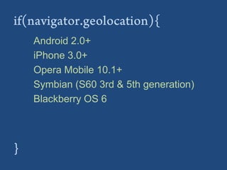 Geolocation | PPTX