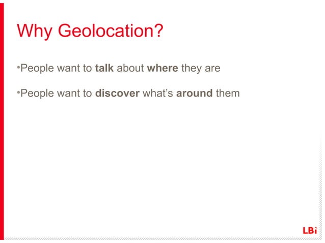 HTML5 Geolocation API | PPT