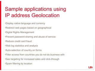 HTML5 Geolocation API | PPT