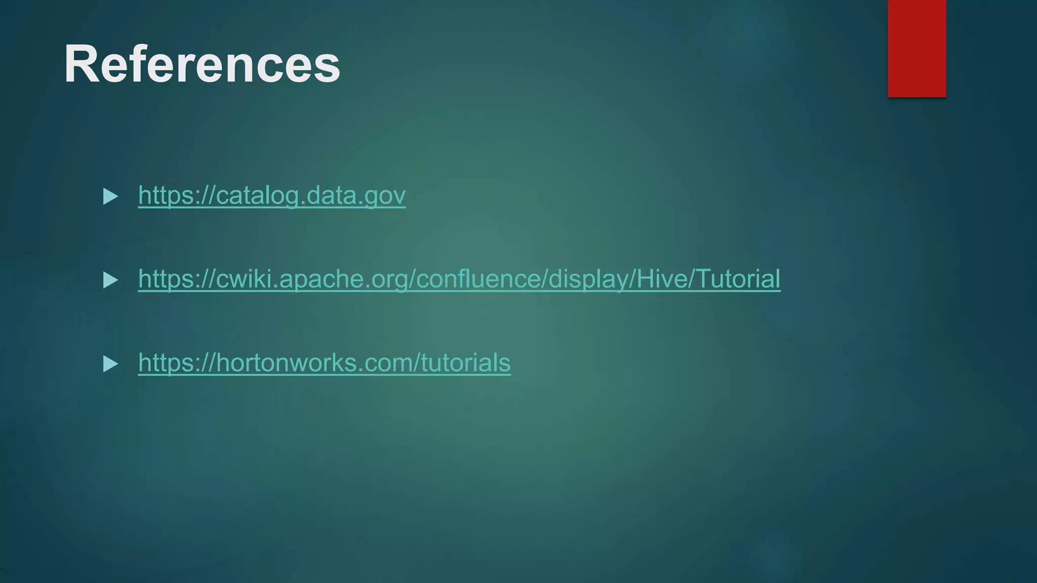 Geolocation analysis using hive ql | PPTX