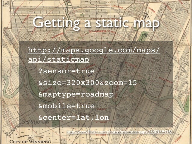 Getting a static map http://maps.google.com/maps/