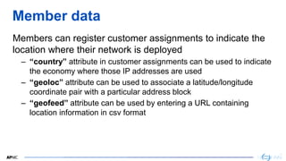 Geolocation and Geofeed Implementation and issues | PDF
