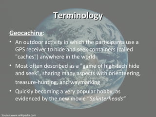 Geolocation lesson slide show | PPT