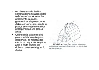 Geologia estrutural foliações em rochas | PDF