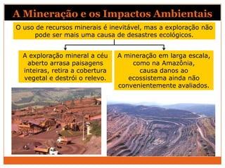Geologia geomorfologia e mineraçao no brasil | PPTX