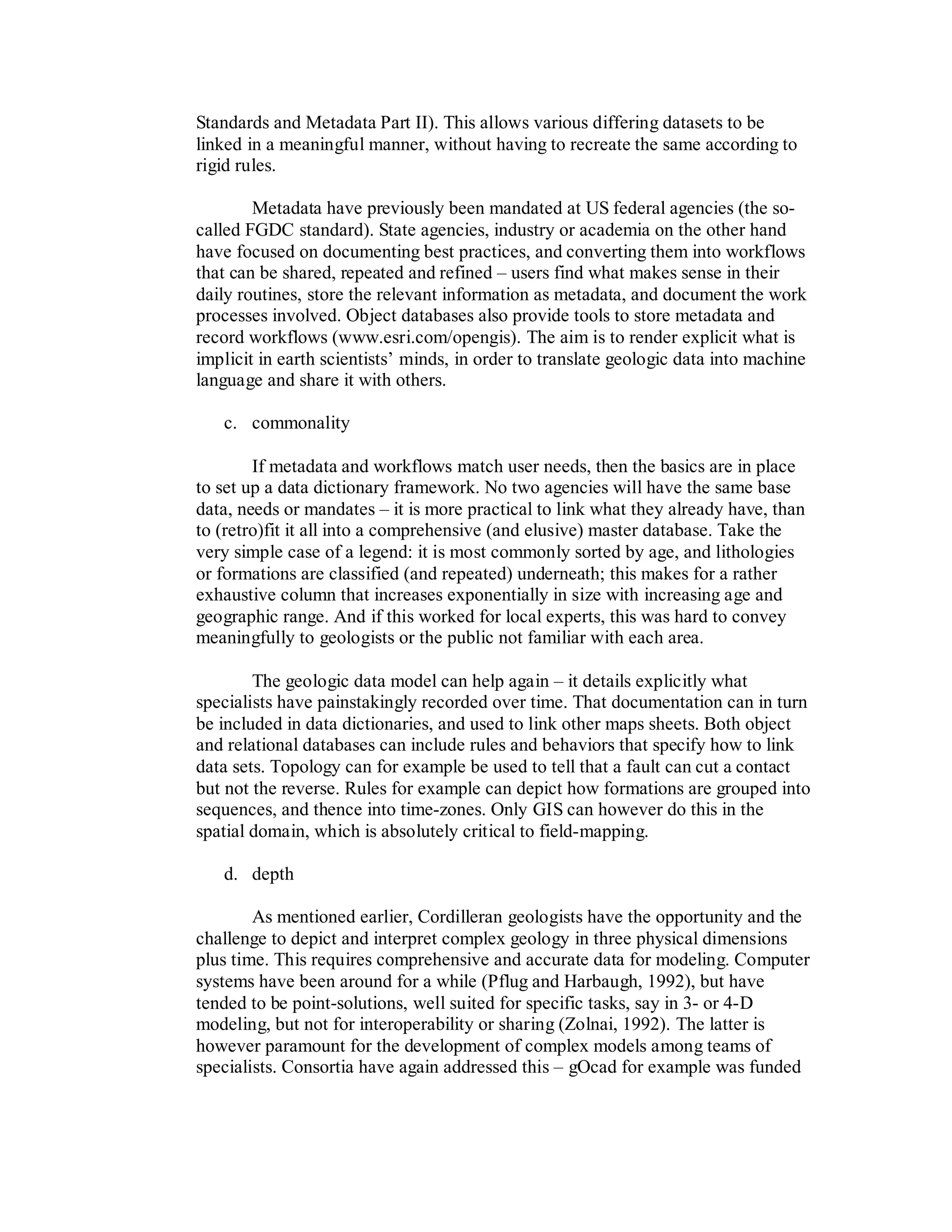 Geologic Data Models | PDF