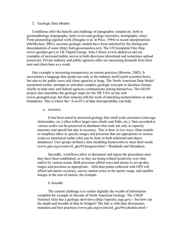 Geologic Data Models | PDF | Databases | Computer Software and Applications