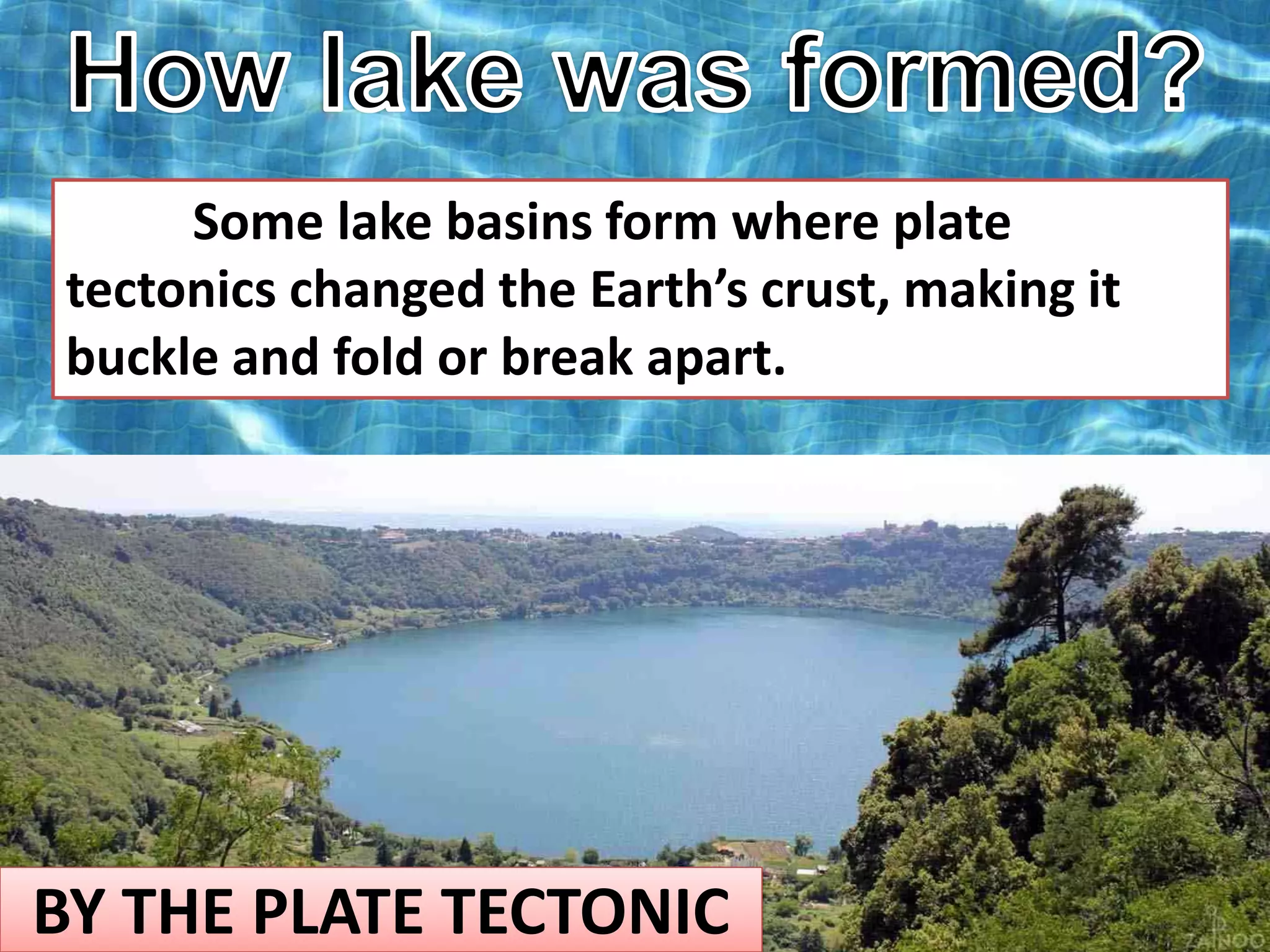 Geologic features (Trench, Atoll, Rift Valley and Lake) | PPTX